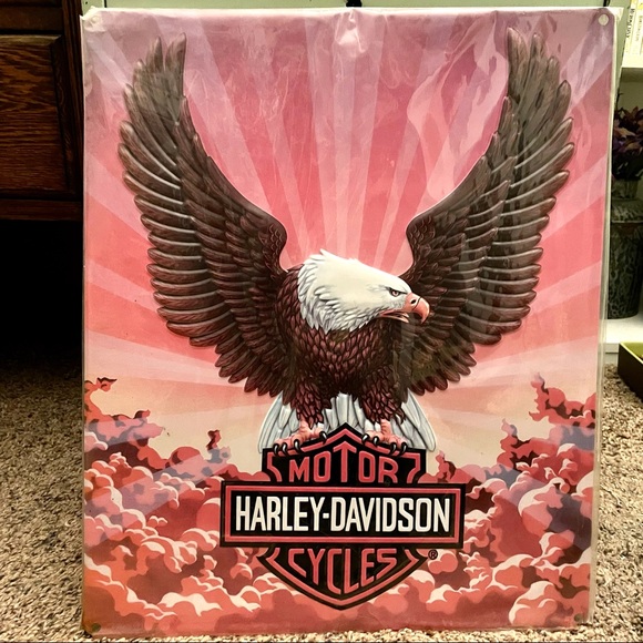 Harley-Davidson | Wall Decor | New Harleydavidson Motorcycles Embossed ...